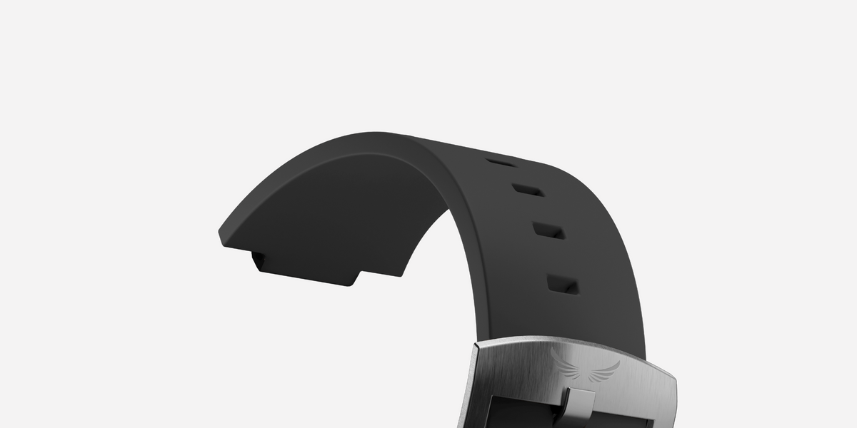 Rubber Silver Strap – versoparnell.com